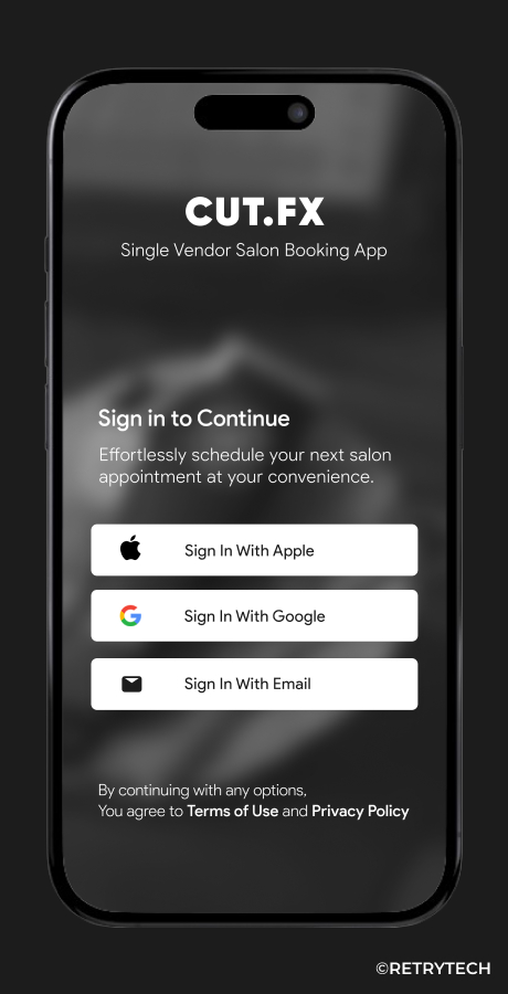 Single Cutfx : Salon Appointment Booking System with Salon Admin & Mobile App | Laravel ...